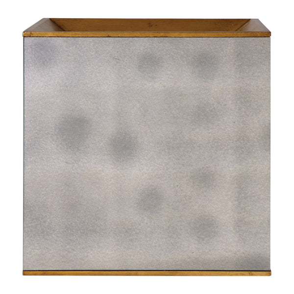 Flair Gold Cube Table - RFD