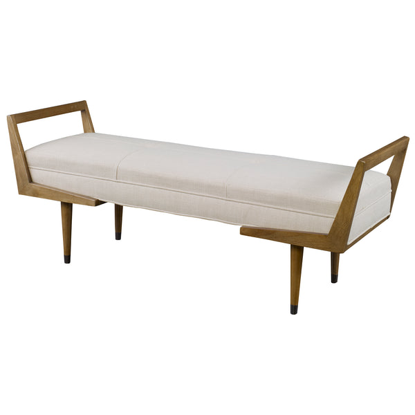 Waylon Modern Ivory Bench - RFD