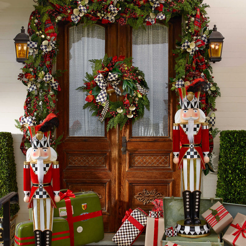 MacKenzie Childs Tartan Trophy Finial - RFD