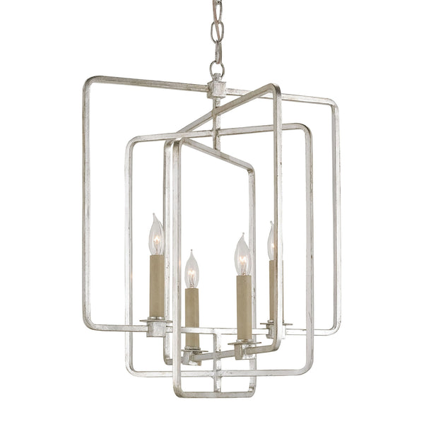 Metro Silver Square Chandelier - RFD
