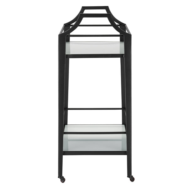 Torrey Black Bar Cart - RFD